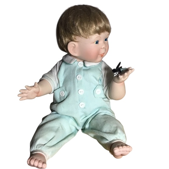 Kathy Barry-Hippensteel | Toys | Vintage Kathy Hippensteel Porcelain Doll Andrew World Of Wonder ...